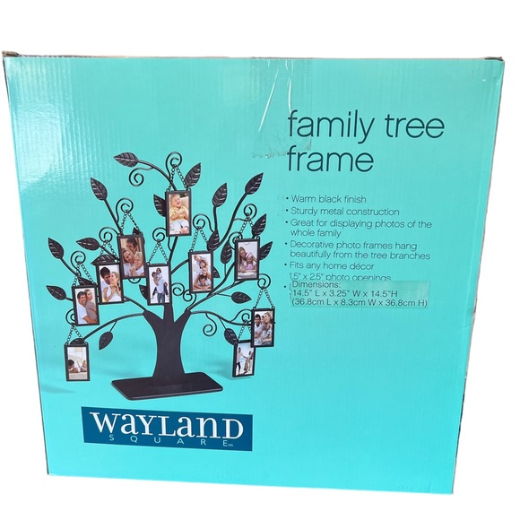 wayland | Other | Nib Wayland Family Tree Picture Frame Display | Poshmark